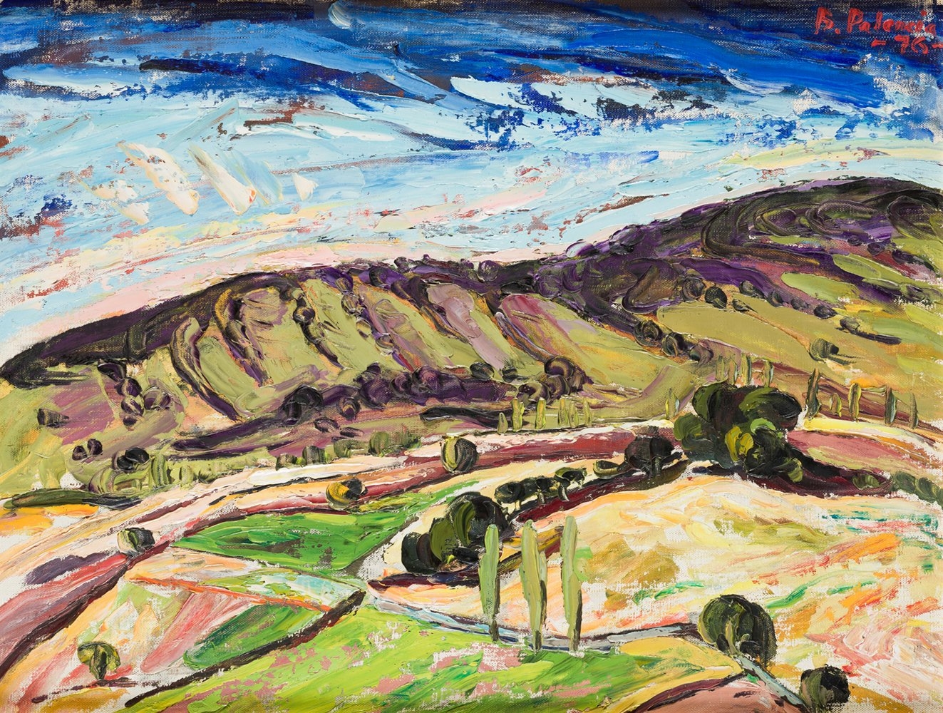 Benjamín Palencia | Paisaje (1976) | MutualArt