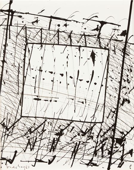 Kurt Rudolf Hoffmann‏ Sonderborg | Untitled (Informelle Komposition ...
