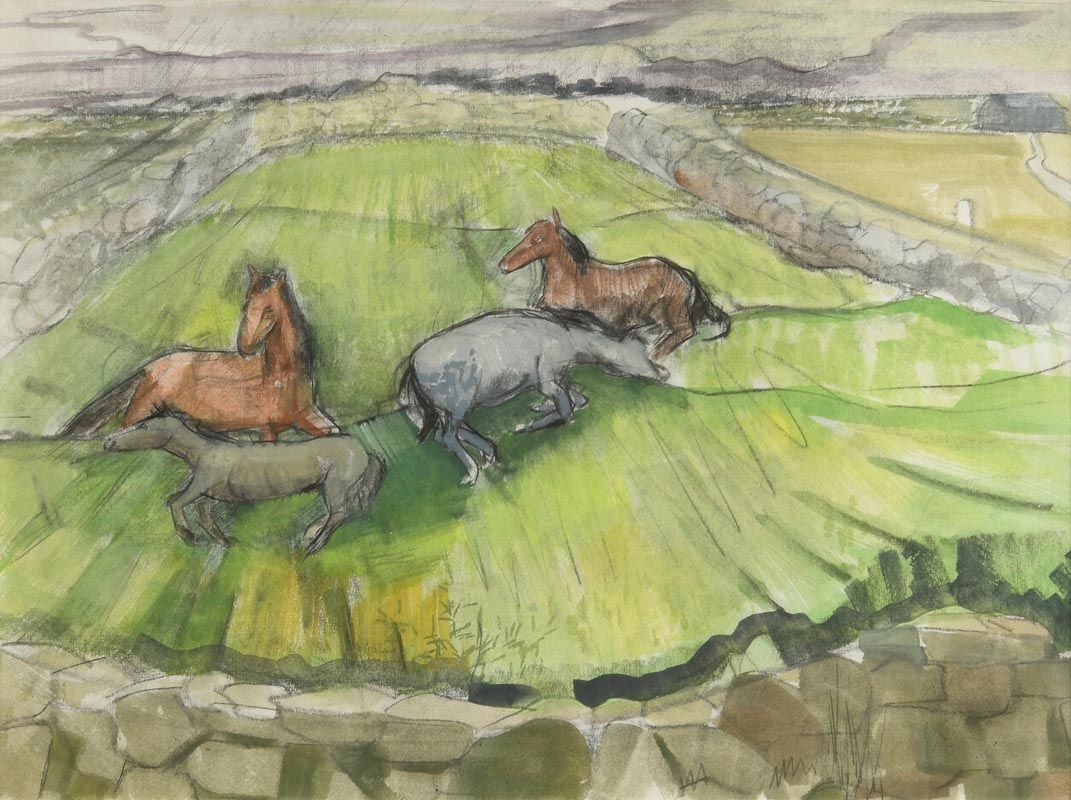 Barbara Warren | The Stone Walls of Connemara | MutualArt