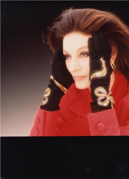 Dominique Issermann | Anouk AIMÉE Portrait (1991) | MutualArt