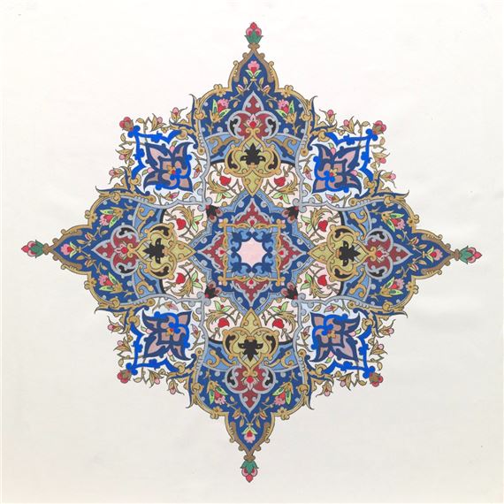 Nahid Dehqan | Persian Safavid Style Tazhib Illumination | MutualArt