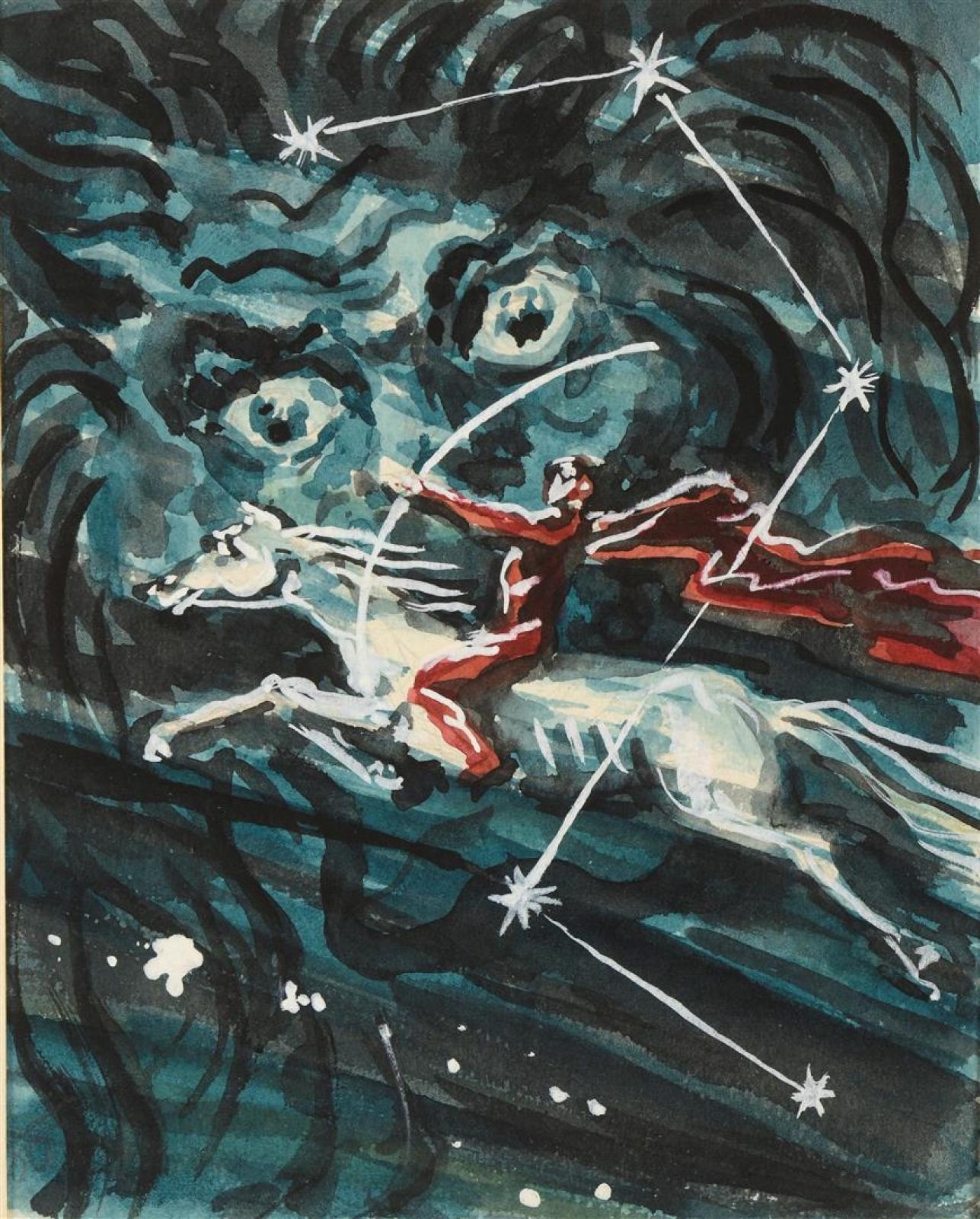 Boris Konstantinovitch‏ Bilinsky | Star Rider (Circa 1940) | MutualArt