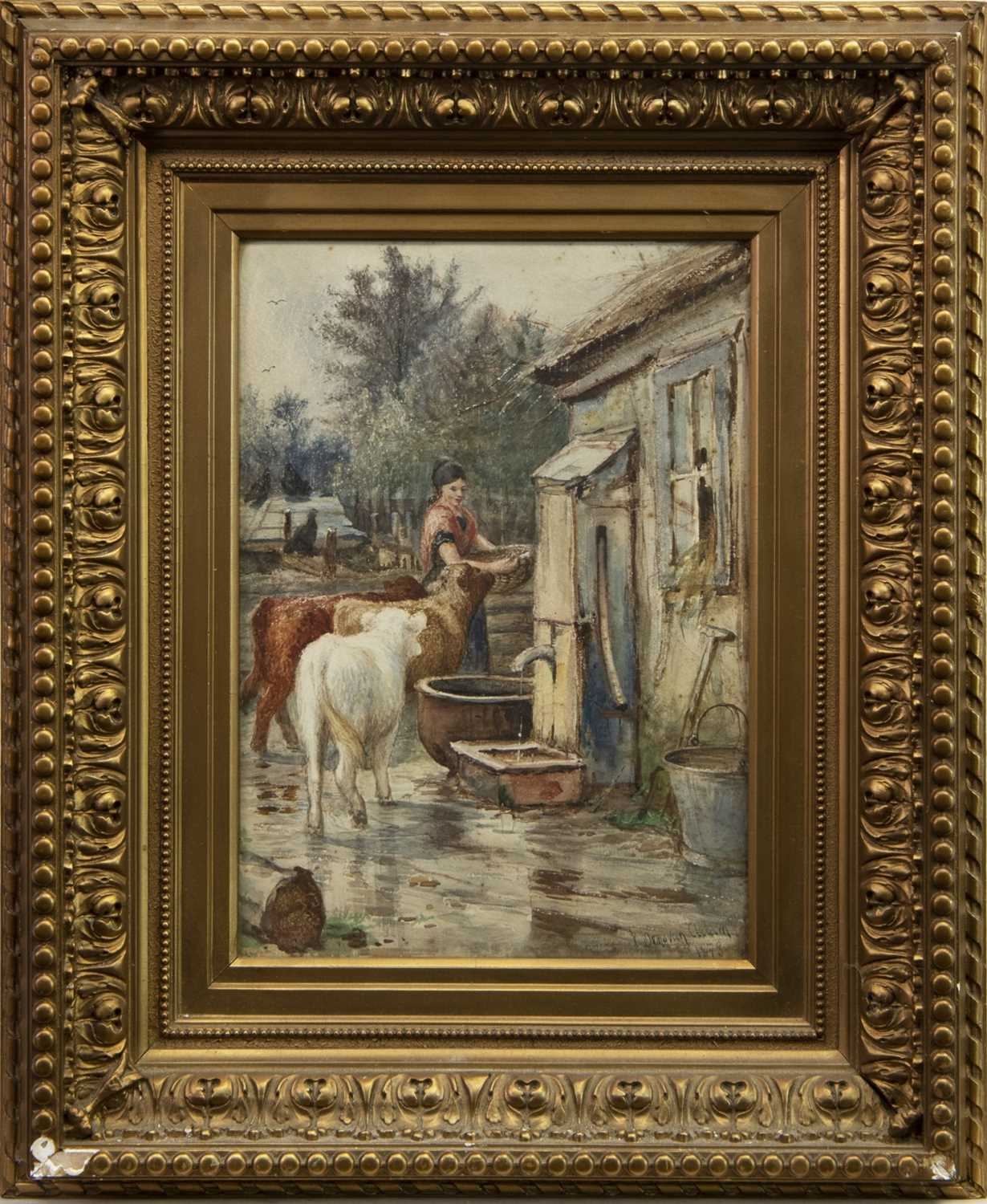 Joseph Denovan Adam | WOMAN WITH CALVES | MutualArt