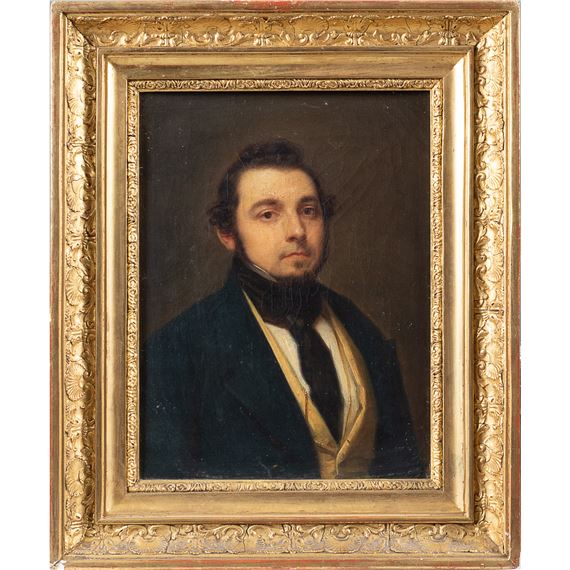 Lombard School, 19th Century | Portrait of a man | Artwork performance at auction | MutualArt
