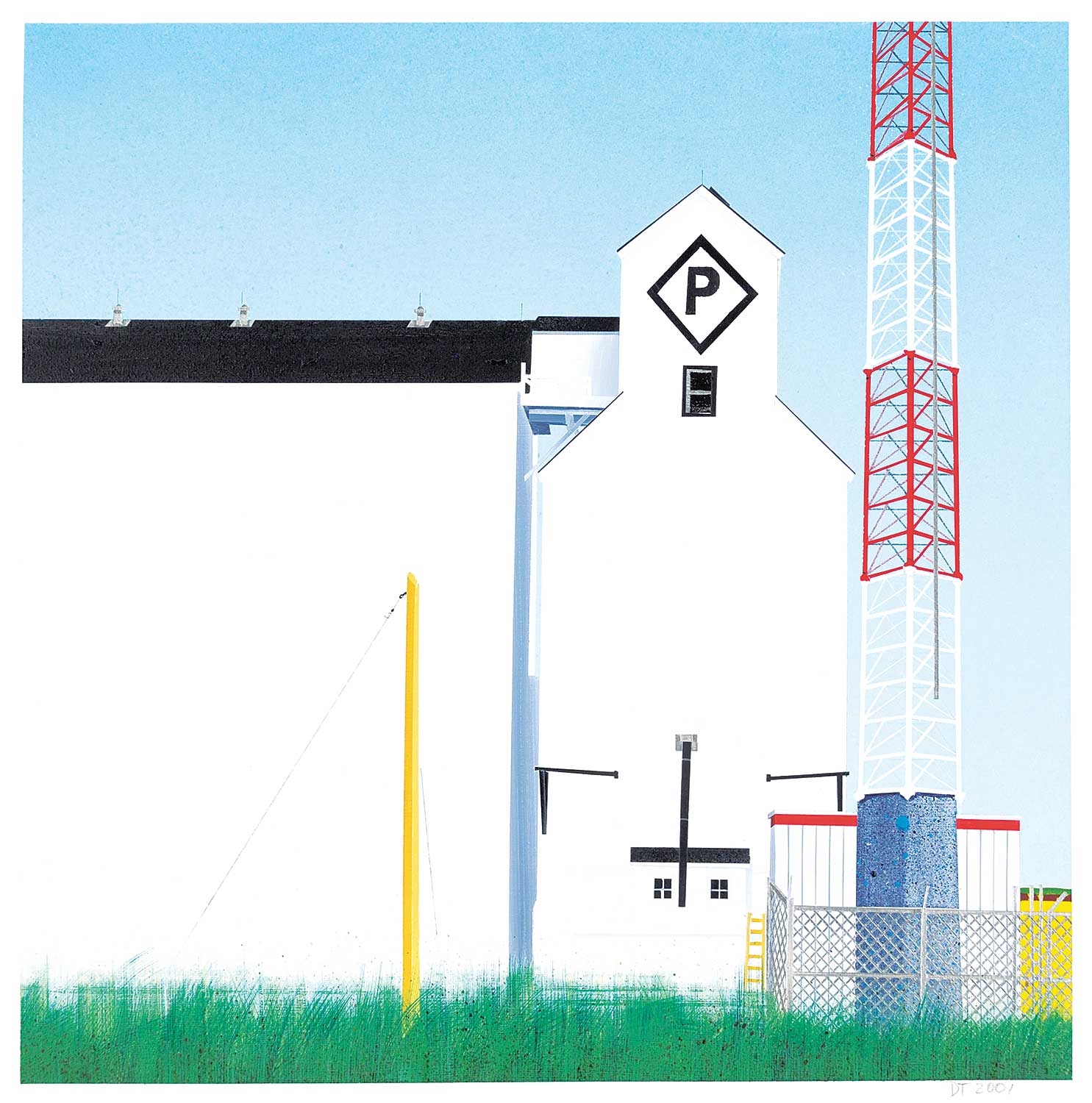David Thauberger | High Towers (2001) | MutualArt