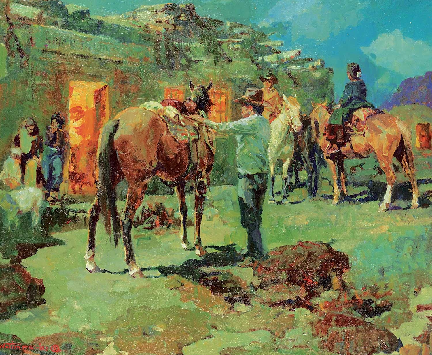 Wil Timpe | Roman Trading Post (1983) | MutualArt