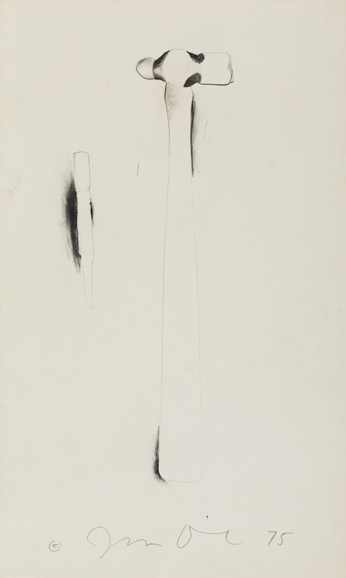 Jim Dine | Hammer and Awl. (1975) | MutualArt