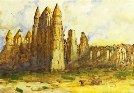James William Booth | Whitby Abbey | MutualArt