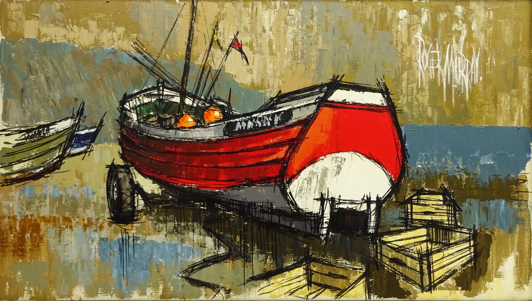 Roger Murray | 'Red Cobble' (68) | MutualArt