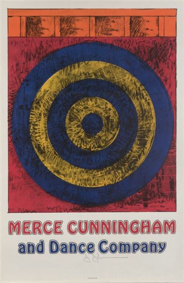 Jasper Johns | MERCE CUNNINGHAM AND DANCE COMPANY (1968) | MutualArt