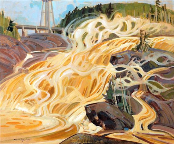 Paul Lecor | Les rapides | MutualArt