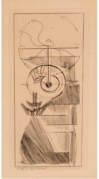 Marcel Duchamp | Coffee Mill, from Du Cubism (1947) | MutualArt