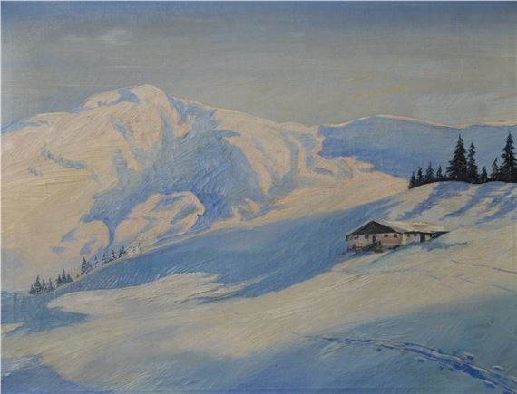 Donal Lindsay Glegg | Alpine cabin | MutualArt