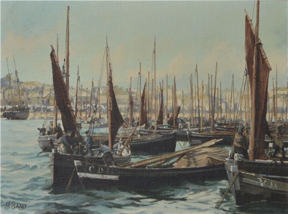 Geoffrey Huband | The Pilchard Fleet | MutualArt