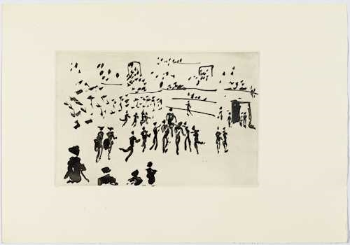 Pablo Picasso | El Torero sale en Hombros de los Aficionados (1957 ...