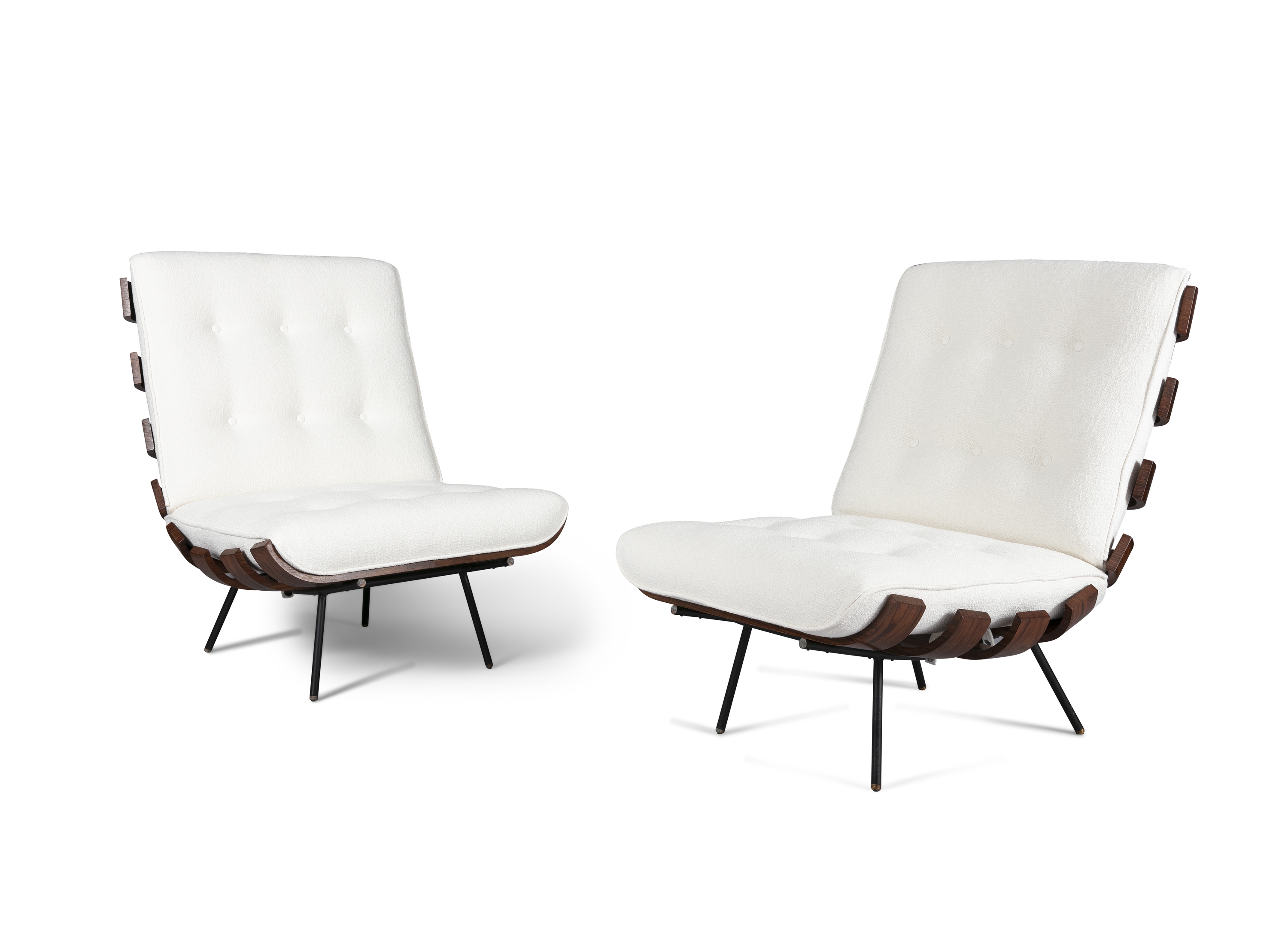 Martin Eisler | A pair of Costela 'Rib' chairs by Martin Eisler and ...