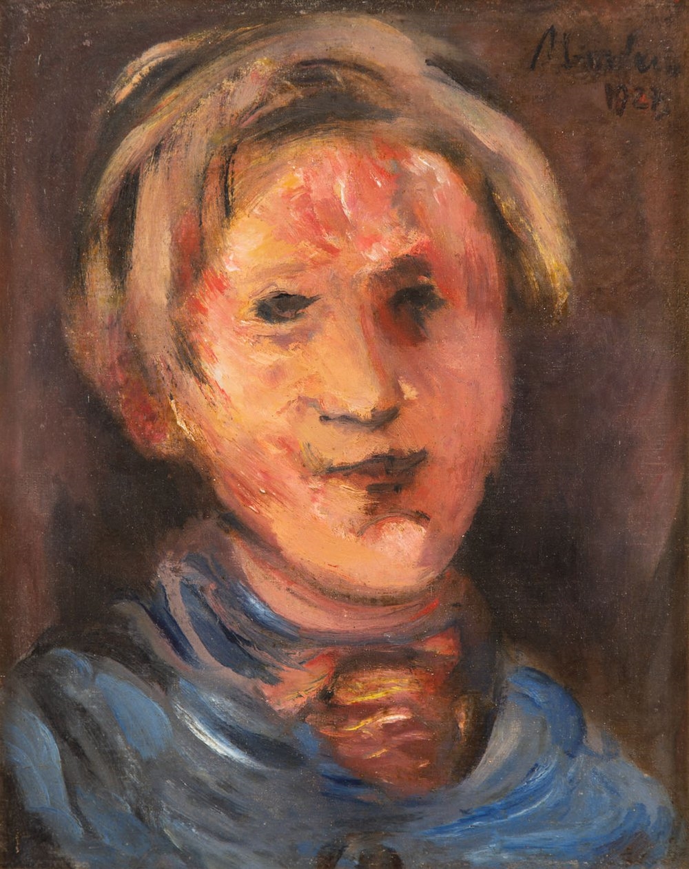 Alfred Aberdam | Self-portrait (1927) | MutualArt