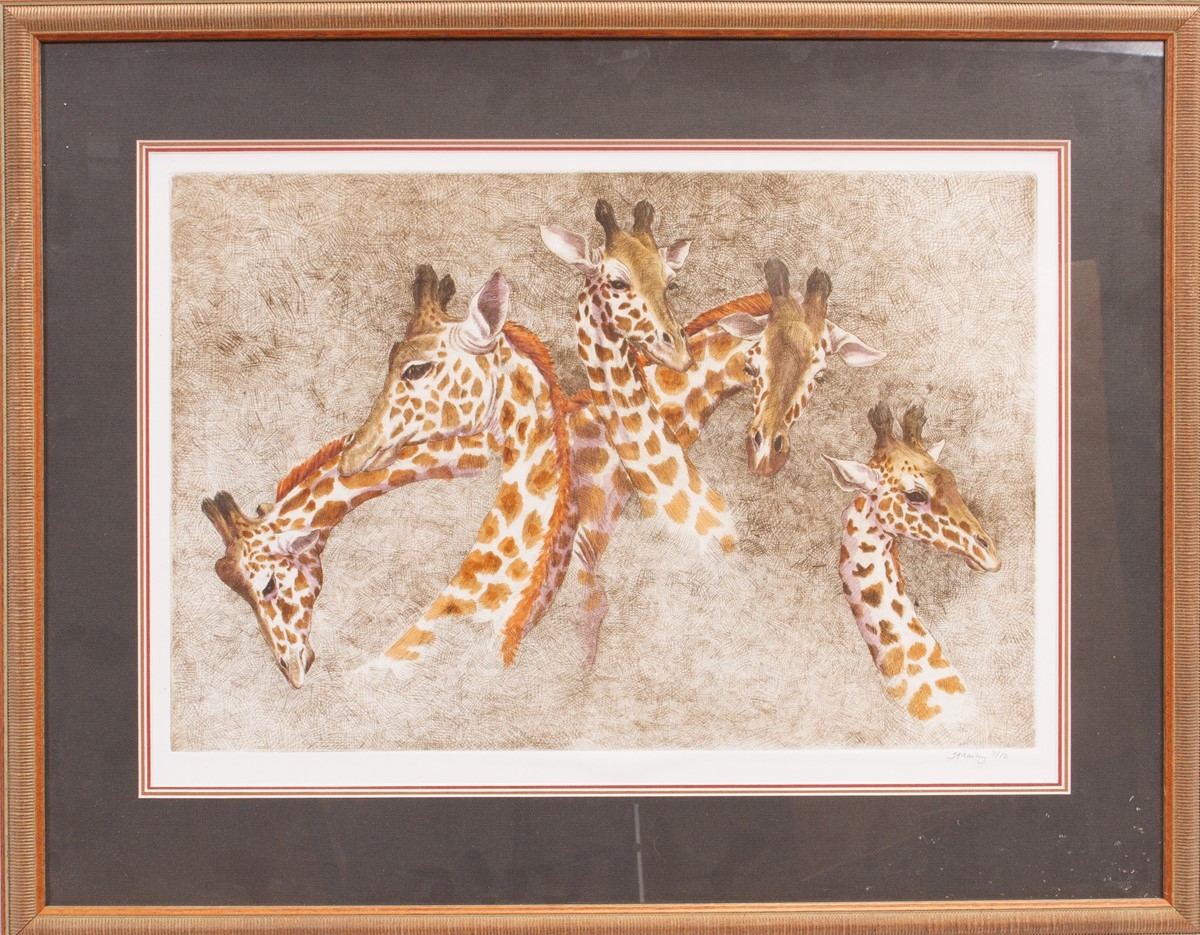 Nancy Strailey | GIRAFFE STUDY | MutualArt