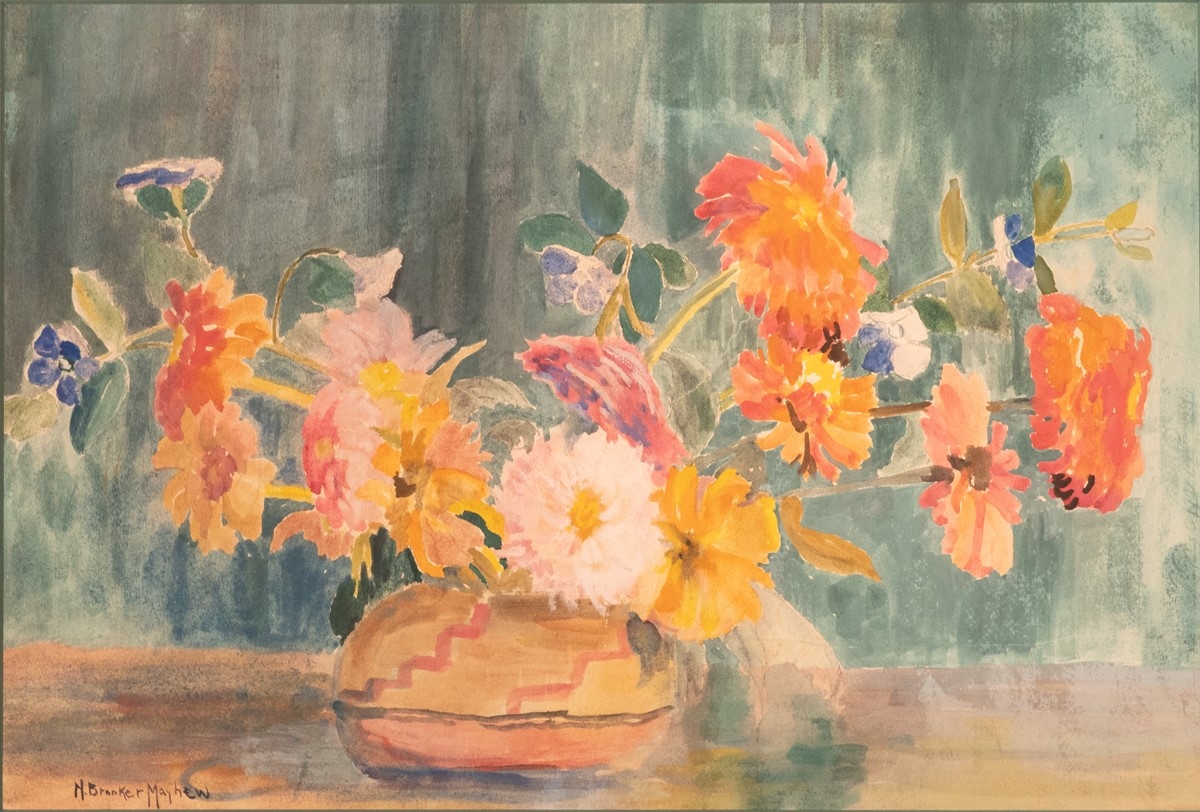 Nell Brooker Mayhew | FLOWER BOUQUET | MutualArt