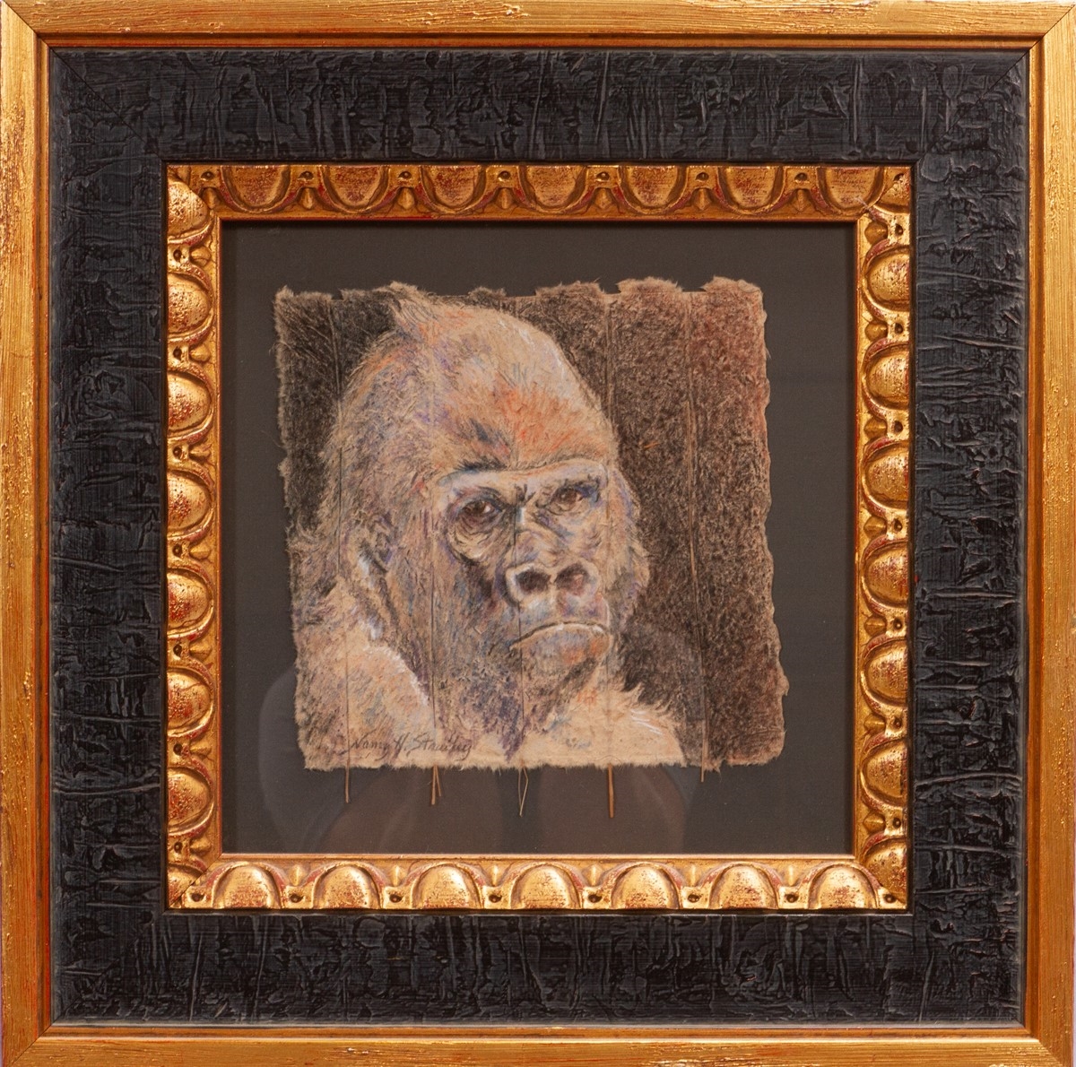 Nancy Strailey | GORILLA STUDY | MutualArt
