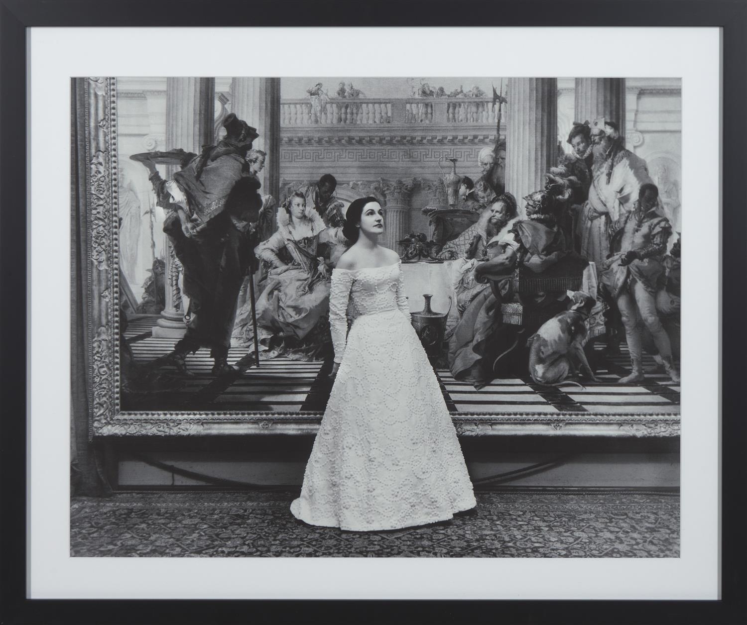 Bruno Benini | Catherine Patchel wearing a Henry Haskin Gown of the ...