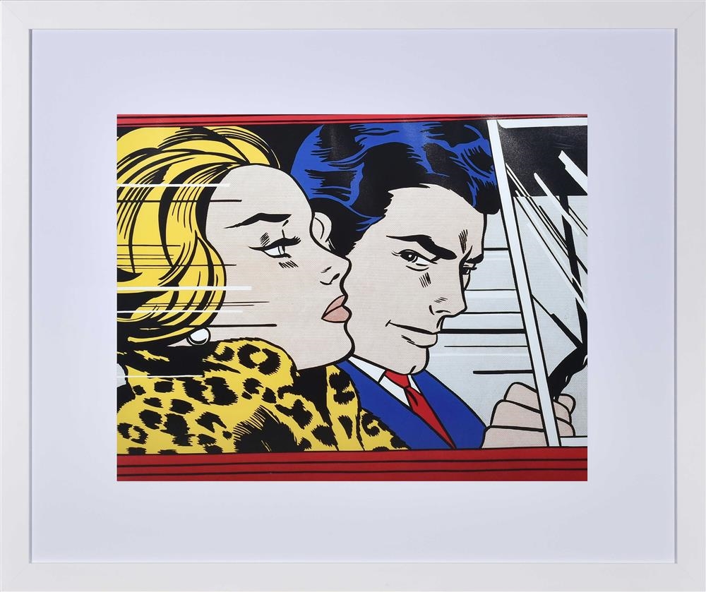 Roy Lichtenstein | In the Car (1963) | MutualArt
