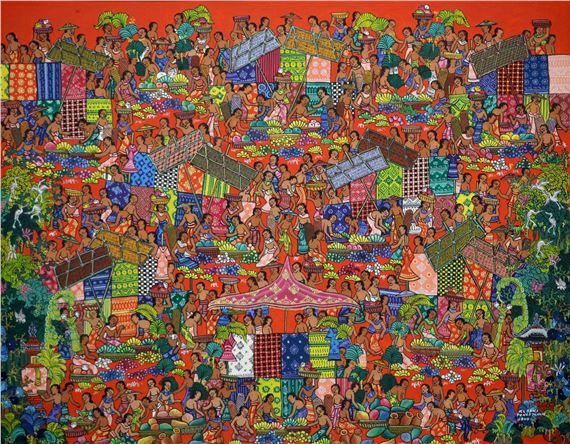 I Ketut Soki | Pasar Di Bali | MutualArt