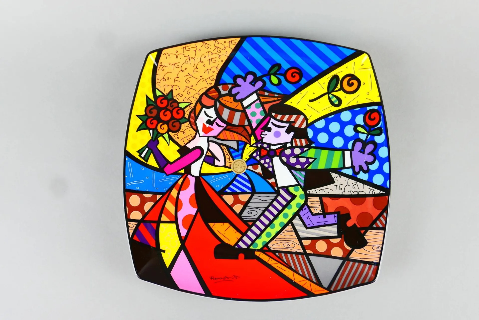 Romero Britto | Follow Me | MutualArt