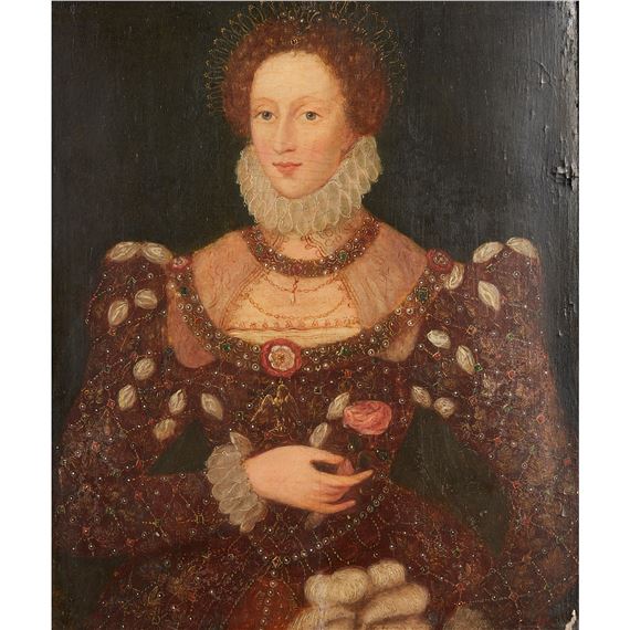British School, 16th Century | PORTRAIT OF QUEEN ELIZABETH I (AFTER THE ...