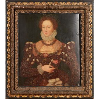 British School, 16th Century | PORTRAIT OF QUEEN ELIZABETH I (AFTER THE ...