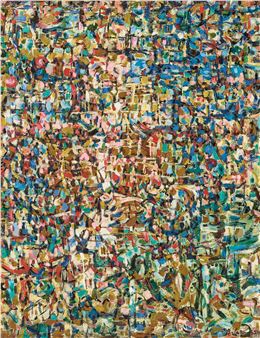 Ralph Balson | CONSTRUCTIVE PAINTING (1955) | MutualArt