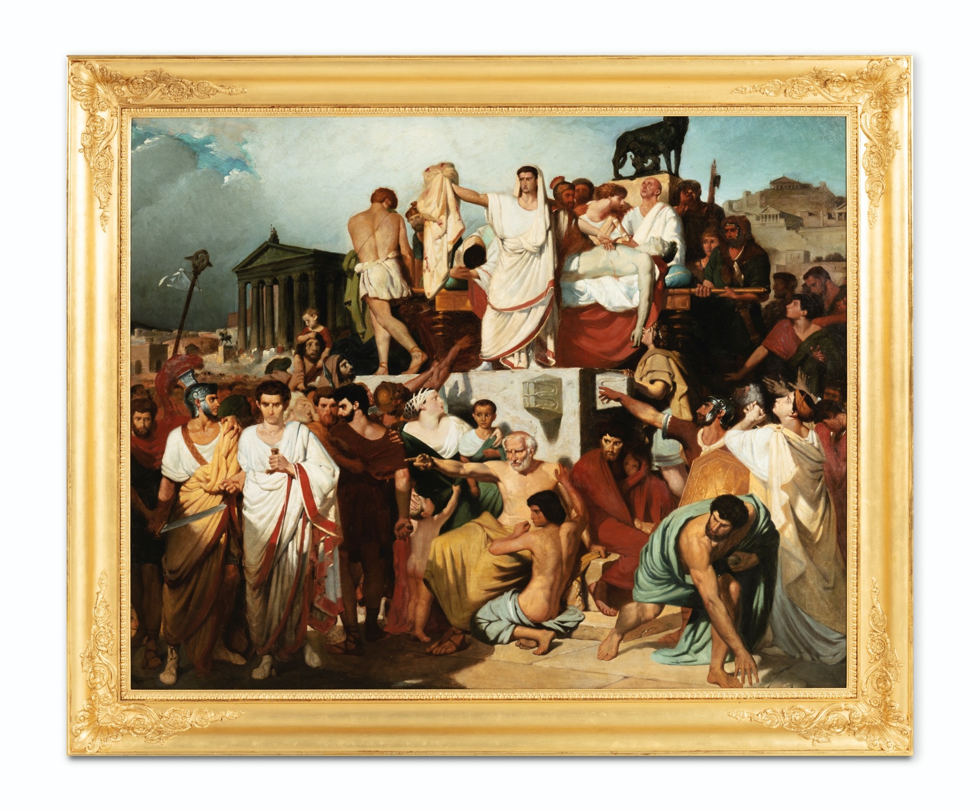 Ricardo de los Rios | MARK ANTONY DELIVERING THE FUNERAL ORATION OVER ...