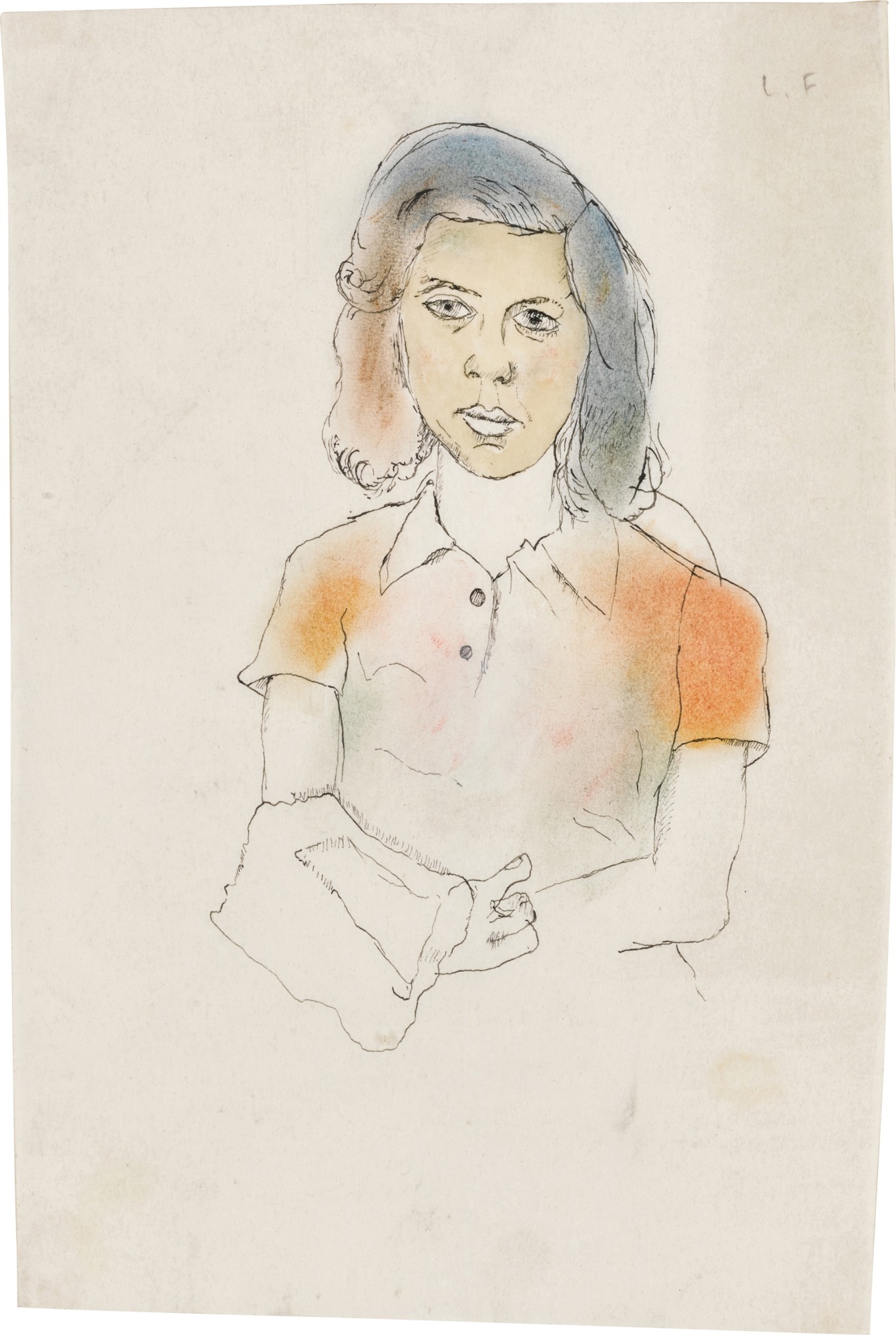 Lucian Freud | PORTRAIT OF KITTY GARMAN | MutualArt