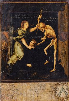 Netherlandish School, 16th Century | ALLEGORY OF THE DEATH (16th Century) | MutualArt