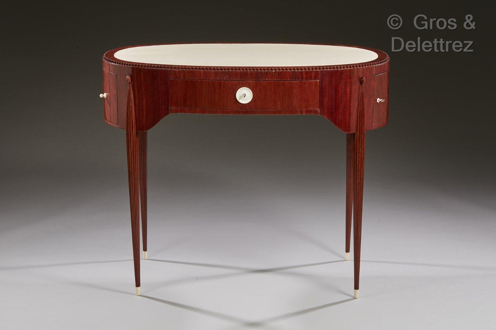 Émile-Jacques Ruhlmann | Tivo model boudoir seat | MutualArt