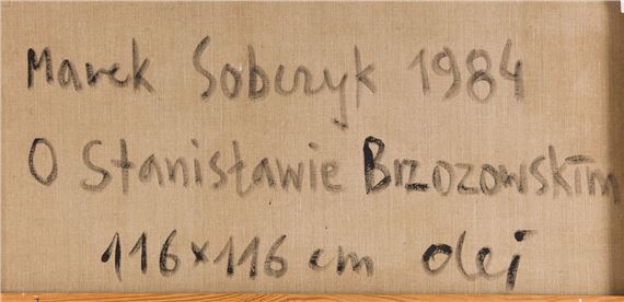 Marek Sobczyk | About Stanislaw Brzozowski (1984) | MutualArt