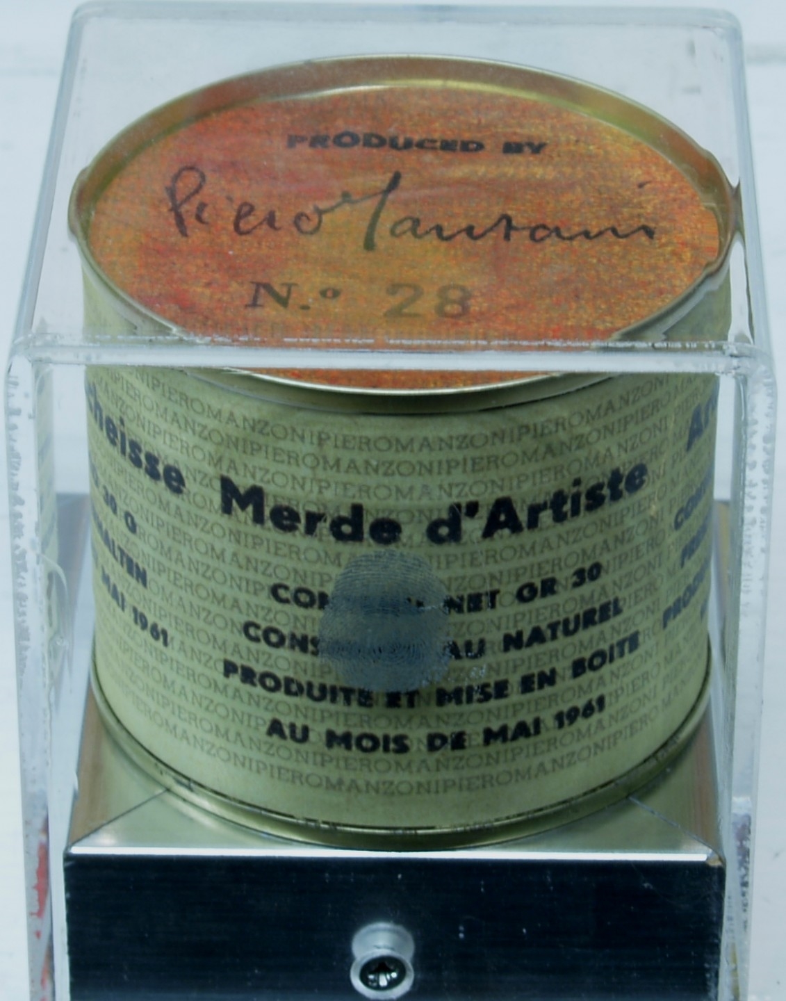 Piero Manzoni | Merde d'artista (1961) | MutualArt