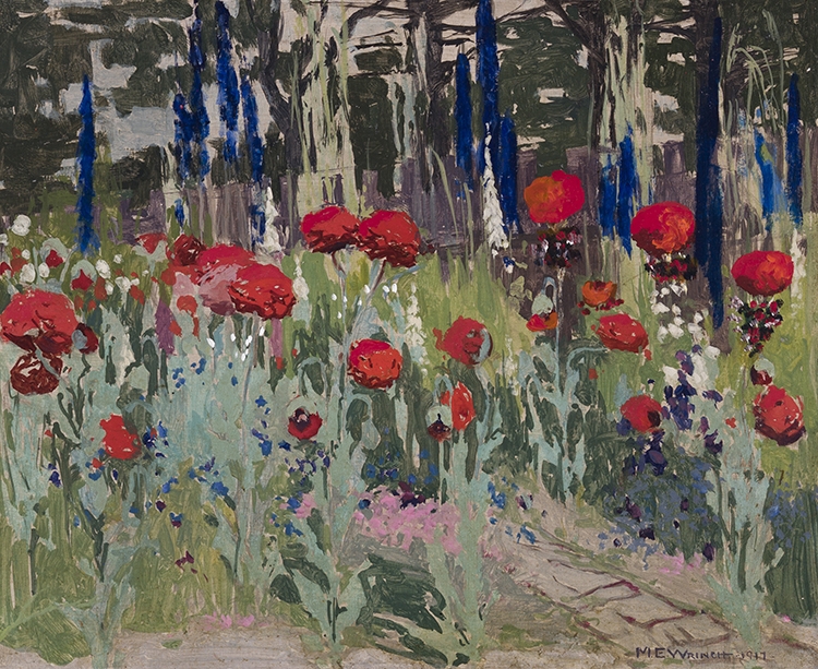 Mary Wrinch | Poppies (1917) | MutualArt