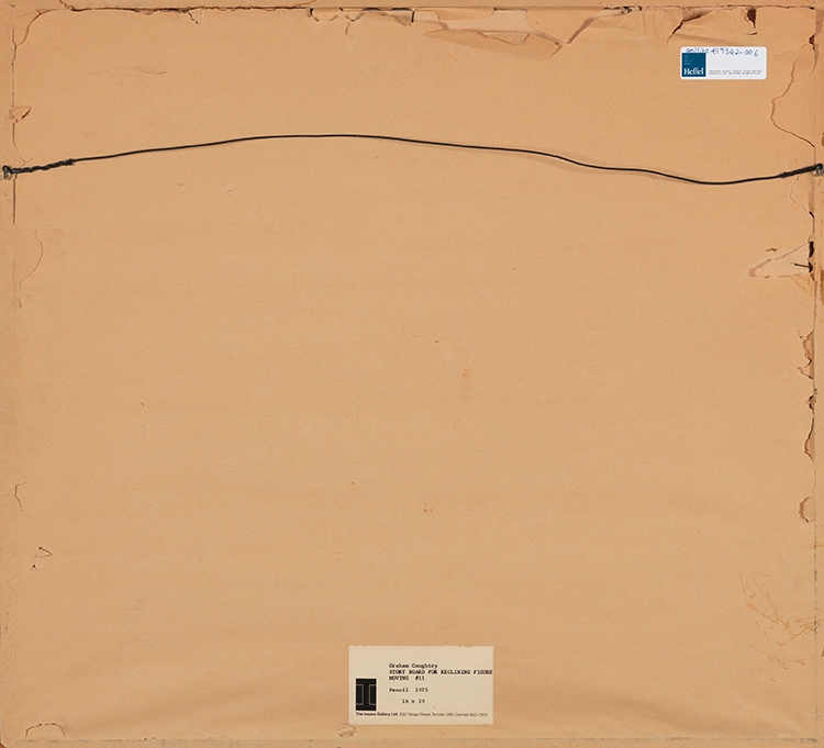 John Graham Coughtry | Storyboard for Reclining Figure Moving (1975 ...