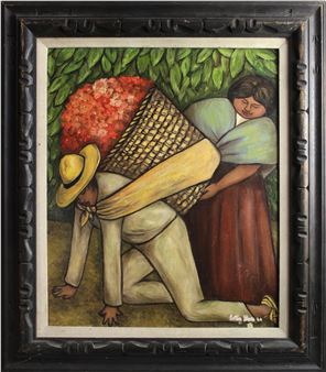 Rivera Diego | The Flower Carrier | MutualArt