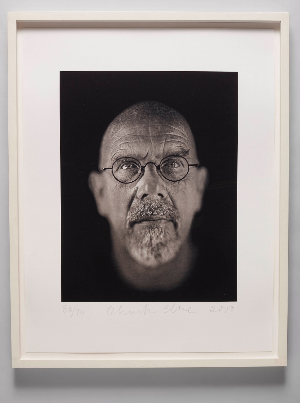 Chuck Close | Self Portrait (2000) | MutualArt
