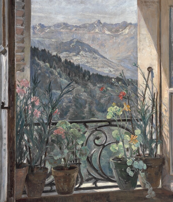 Bertha Dorph | “Udsigt fra et vindue (1926) | MutualArt