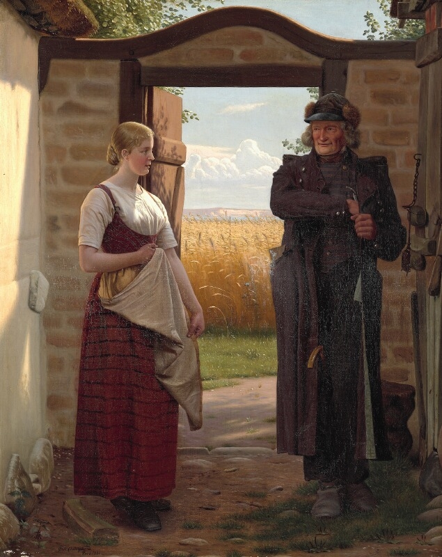 Christen Dalsgaard | “Jo, han har Brev” (1881) | MutualArt