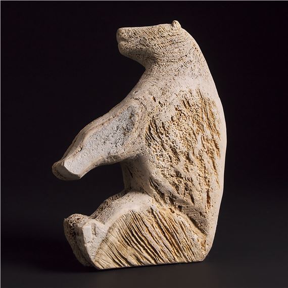 Josephee Apak | SEATED POLAR BEAR | MutualArt