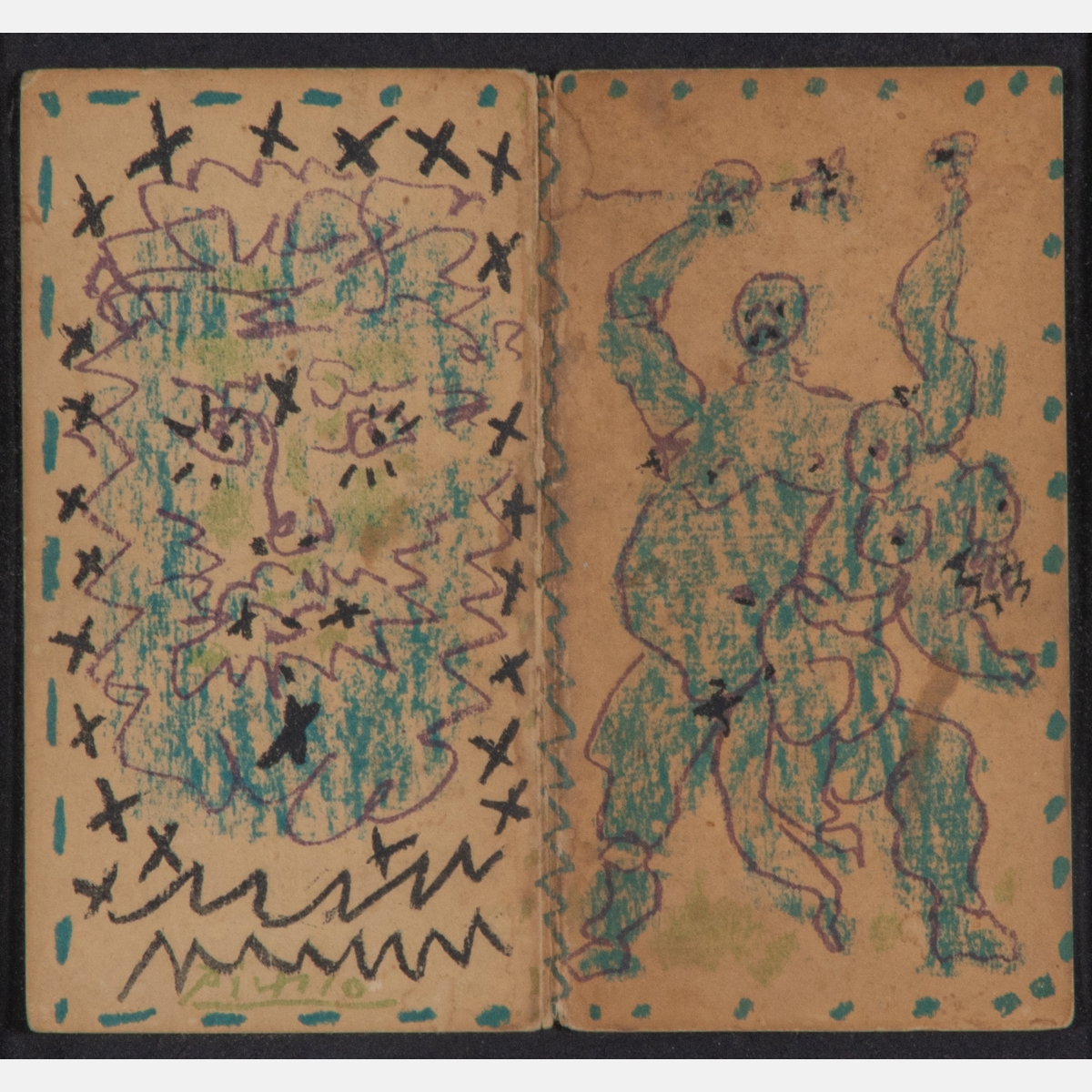 Pablo Picasso | Program Cover for Retrospective Exposition of Graphic ...