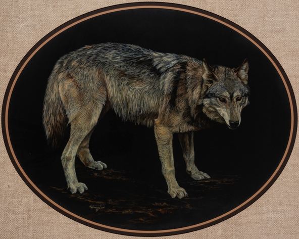Wilma Tronstad | Standing Wolf | MutualArt