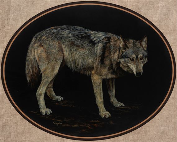 Wilma Tronstad | Standing Wolf | MutualArt
