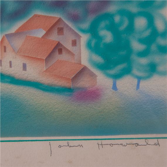 John Howald | Two Landscapes | MutualArt