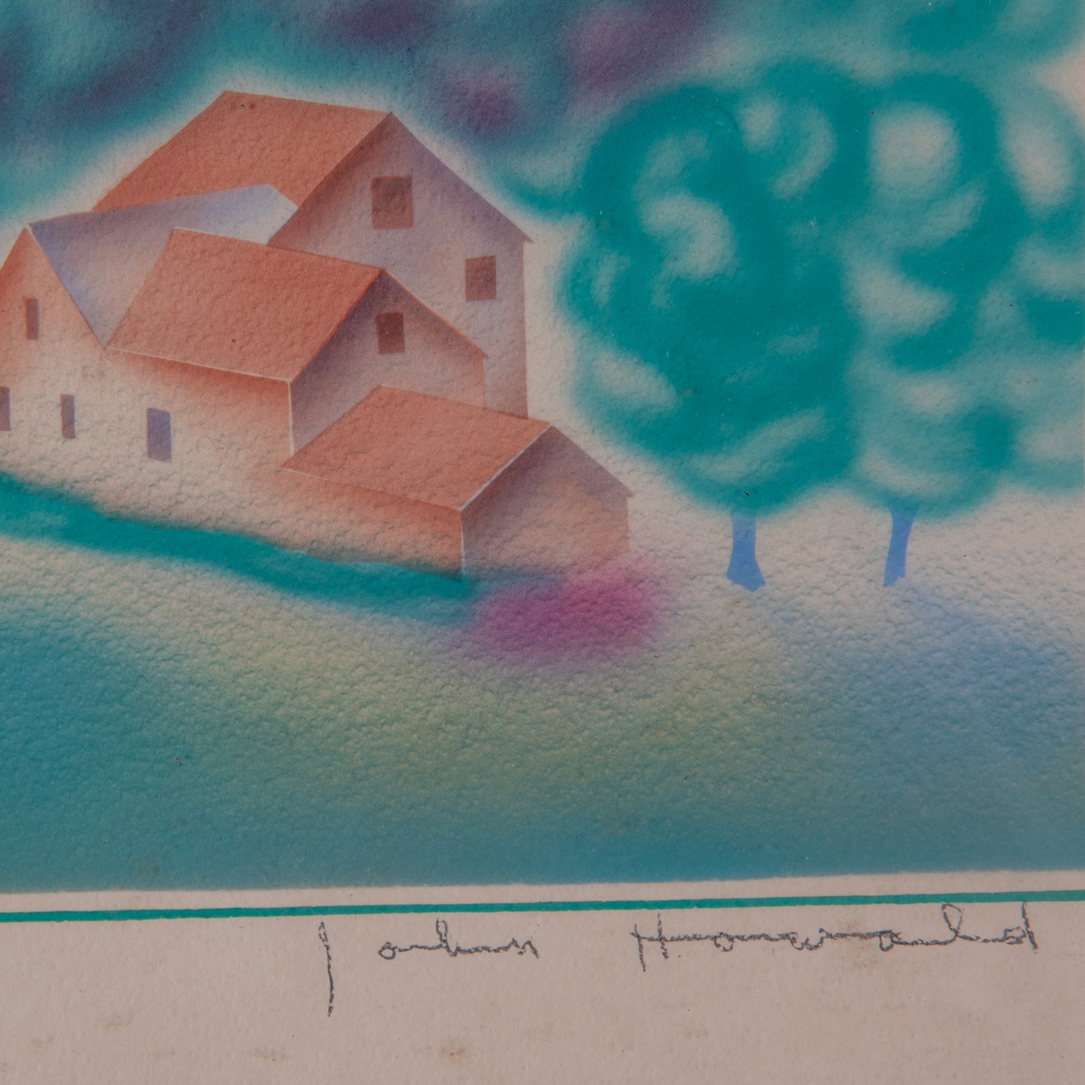 John Howald | Two Landscapes | MutualArt