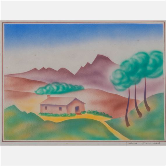 John Howald | Two Landscapes | MutualArt